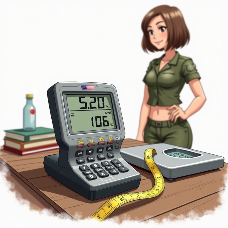 APFT Body Fat Calculator | Track Body Composition- Ace Calculator