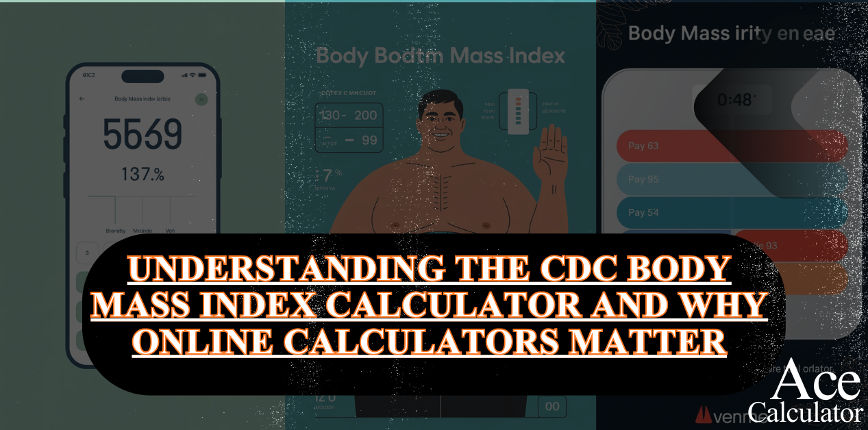 Understanding the CDC Body Mass Index Calculator and Why Online ...